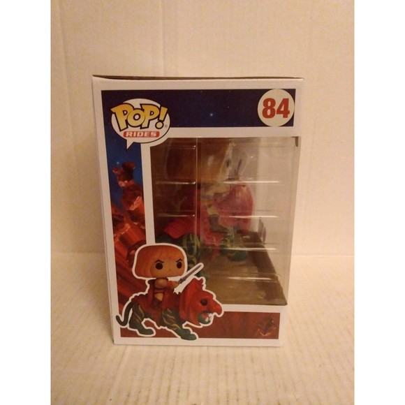 Funko | Toys | Funko Pop Rides Masters Of The Universe 84 Heman On Battle Cat Flocked | Poshmark